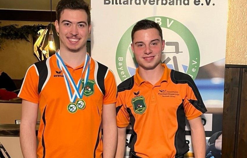 Robin Scharf von den Billardfreunden Mühlhausen räumt zwei bayerische ...