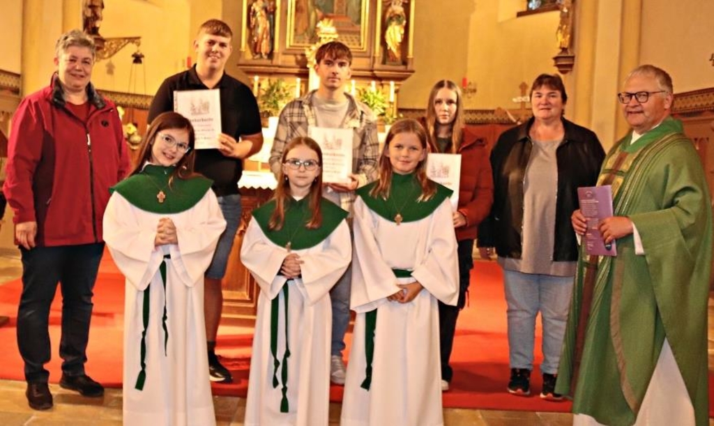 Neue Ministrantinnen