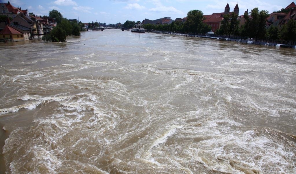 Bildergalerie: Das Hochwasser in Regensburg am Donnerstag