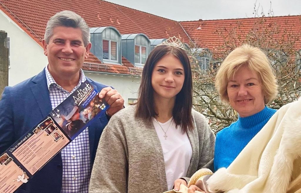 Chiara Kittsteiner ist das Christkind von Postbauer-Heng – zum zweiten Mal