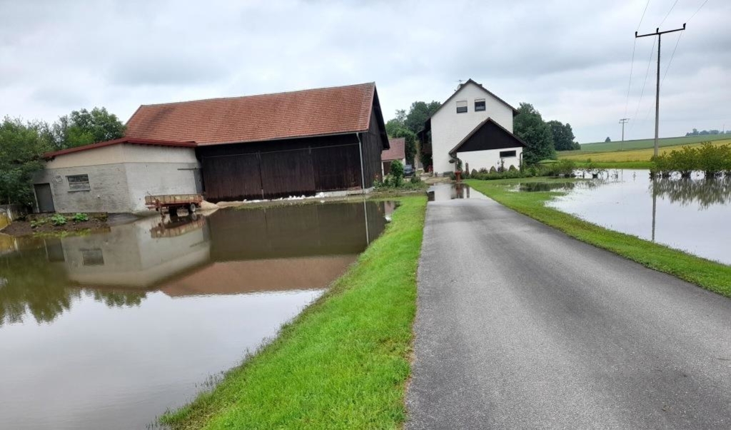 Lage weiterhin ernst: Fotos vom Hochwasser im Landkreis Regensburg