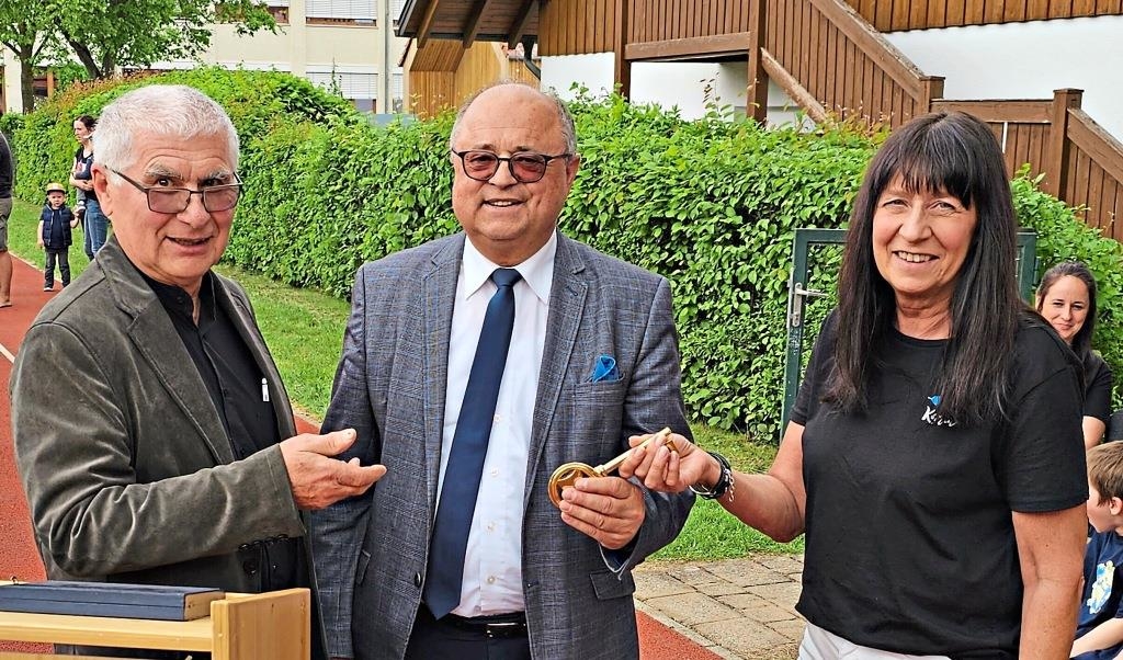 Große Freude über den erweiterten Kindergarten in Schorndorf