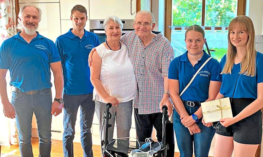 Ein Herz für Weidings Feuerwehrnachwuchs