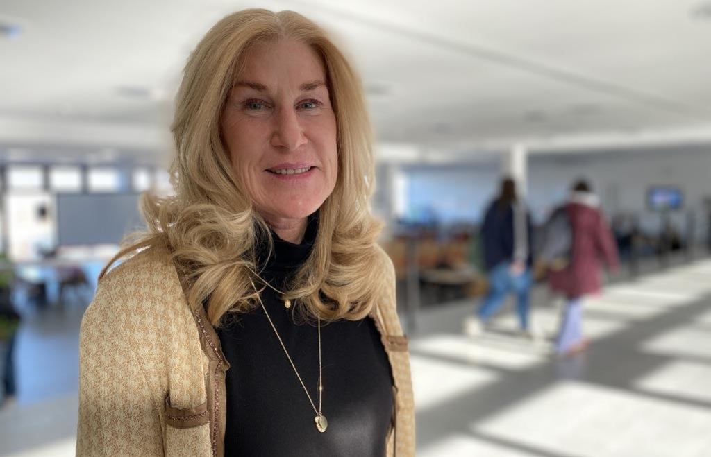Yvonne Ruscheinsky ist die „Neue“ an der größten Schule im Landkreis ...