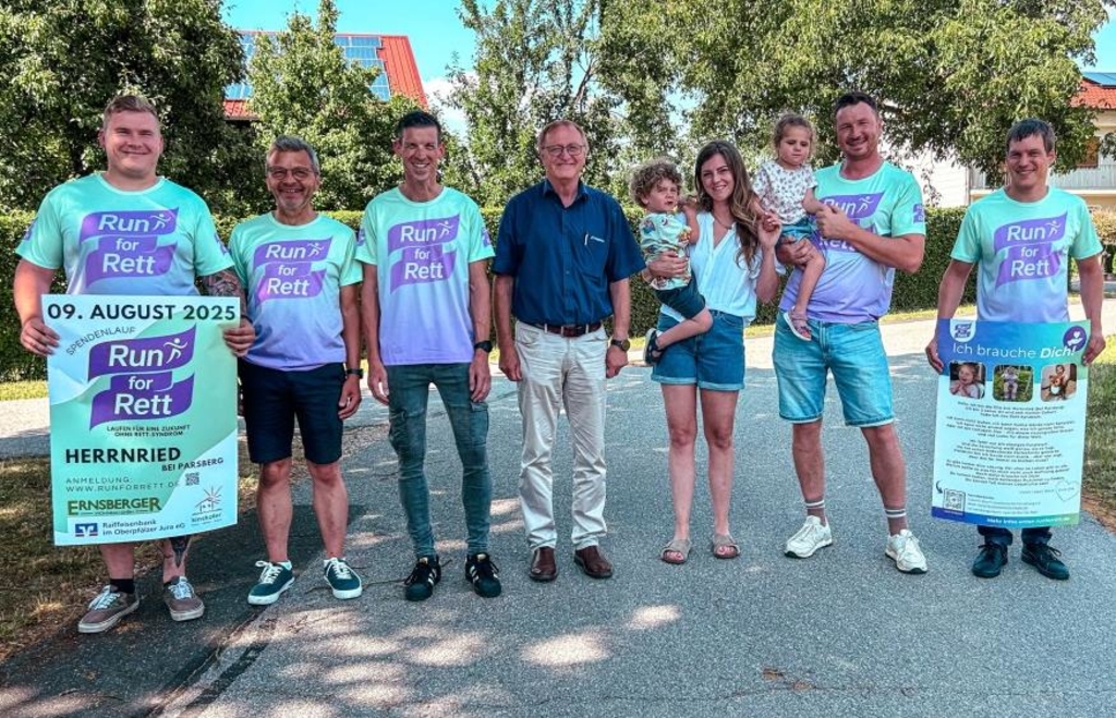 Run for Rett in Herrnried: Benefizlauf sammelt Spenden für Erforschung ...