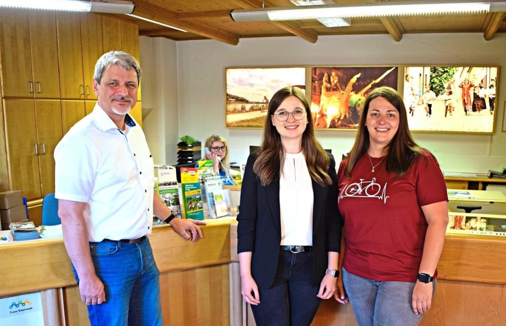Anna-Lena Fischer (28) ist neue Leiterin der Touristinfo Furth im Wald