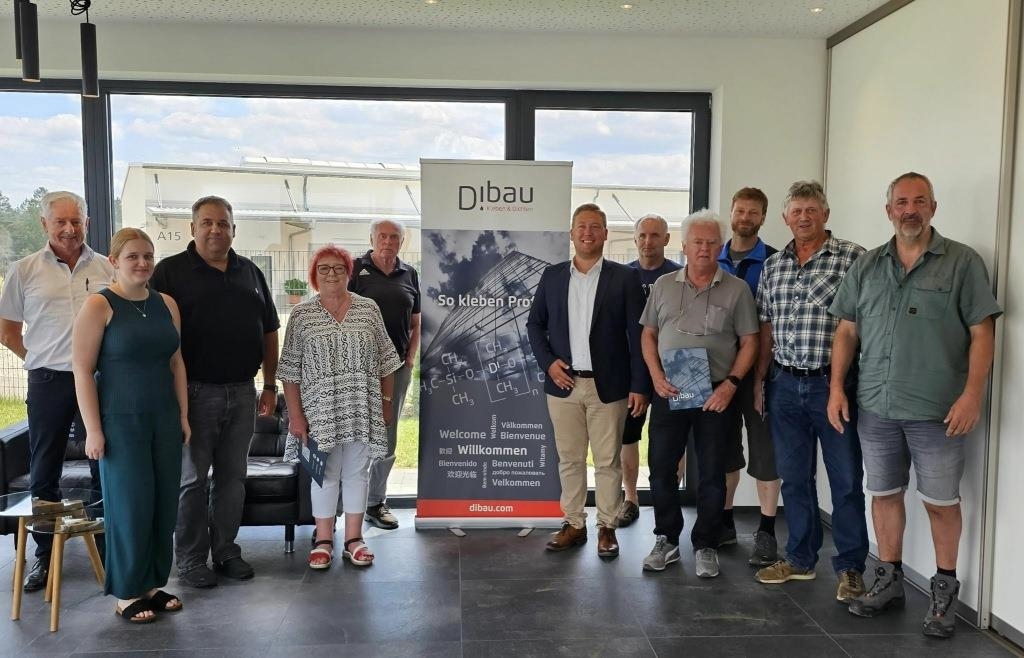 Deininger Gemeinderäte machen sich Bild von Firma Dibau und dem „KuGG“