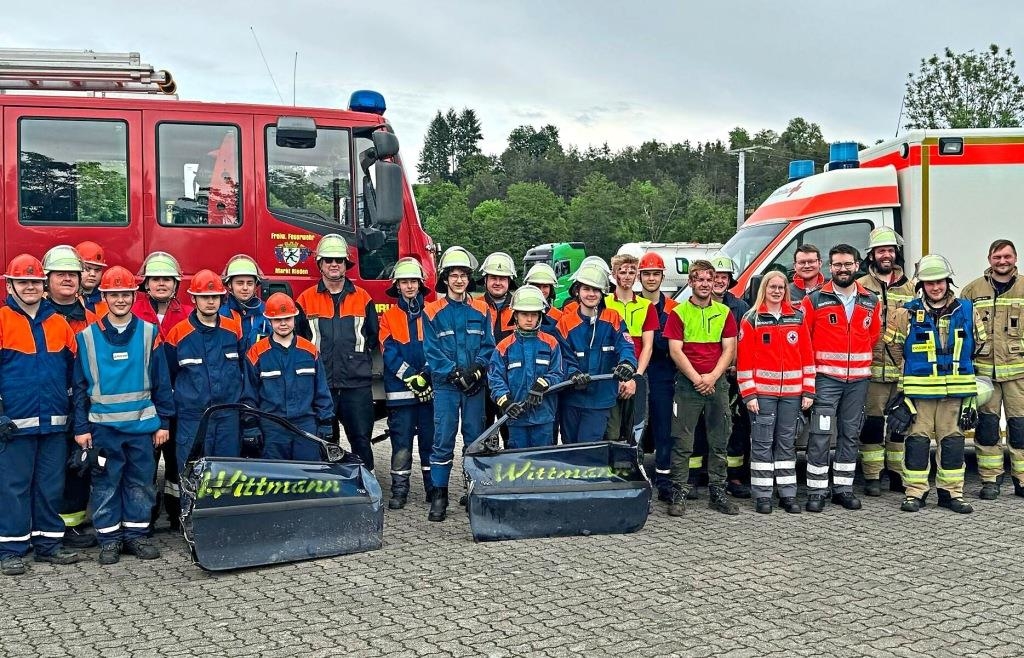 Jugendfeuerwehr Rieden war 24 Stunden im Übungseinsatz