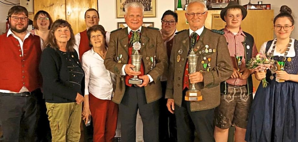Karl-Heinz Ehrhardt ist Schützenkönig