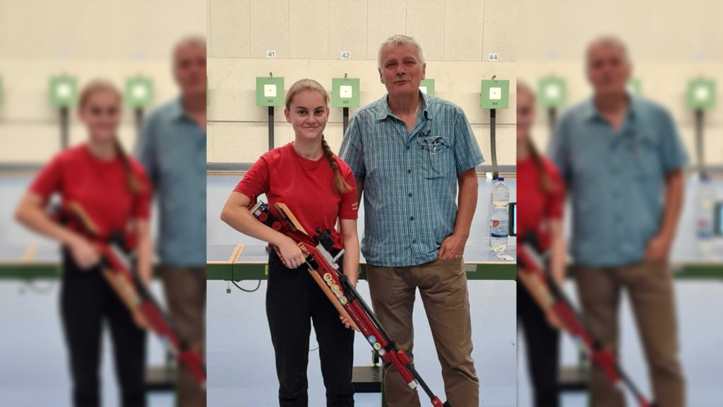 Sportschützen starten erfolgreich in Saison: Nachwuchsschützin nimmt an ...