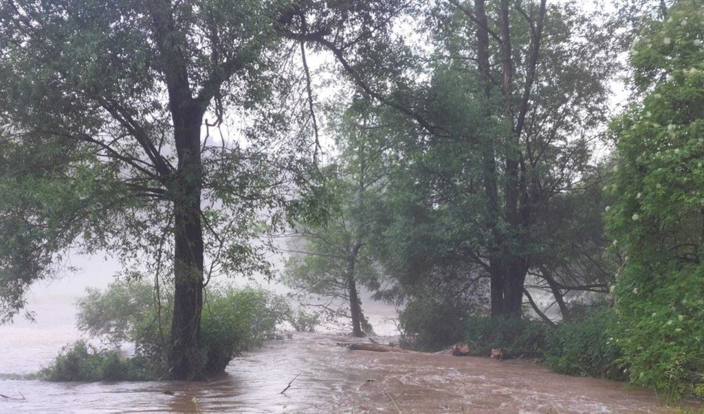 Lage weiterhin ernst: Fotos vom Hochwasser im Landkreis Regensburg