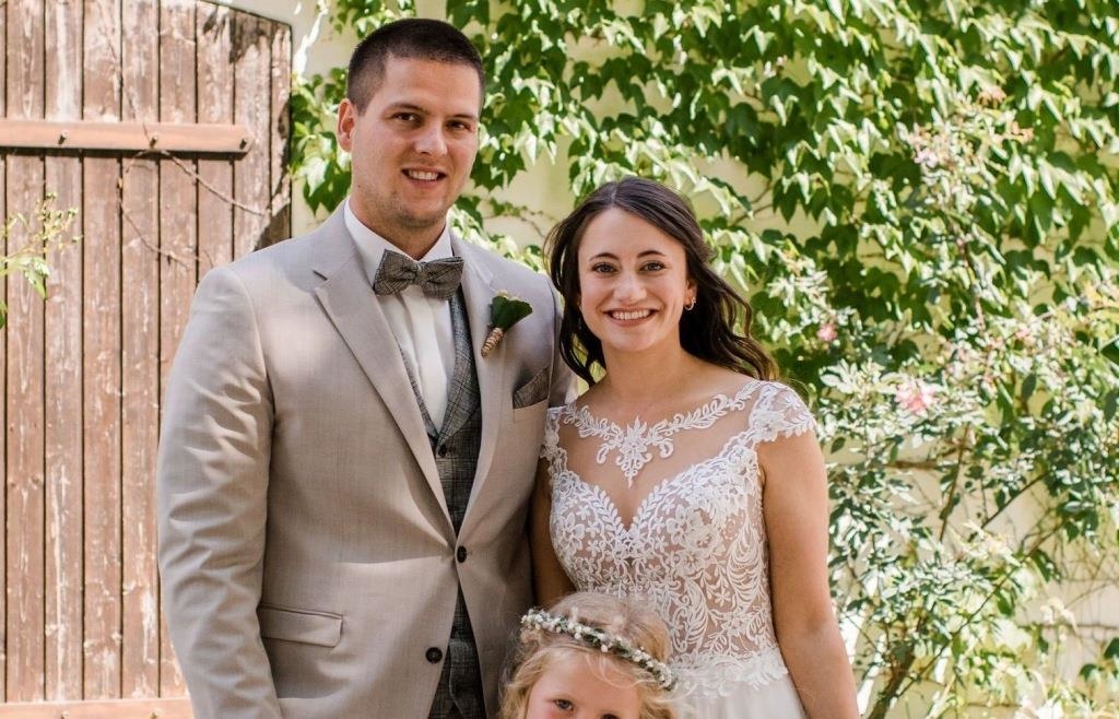 Christina und Roland Breindl gaben sich in Weidenwang das Jawort