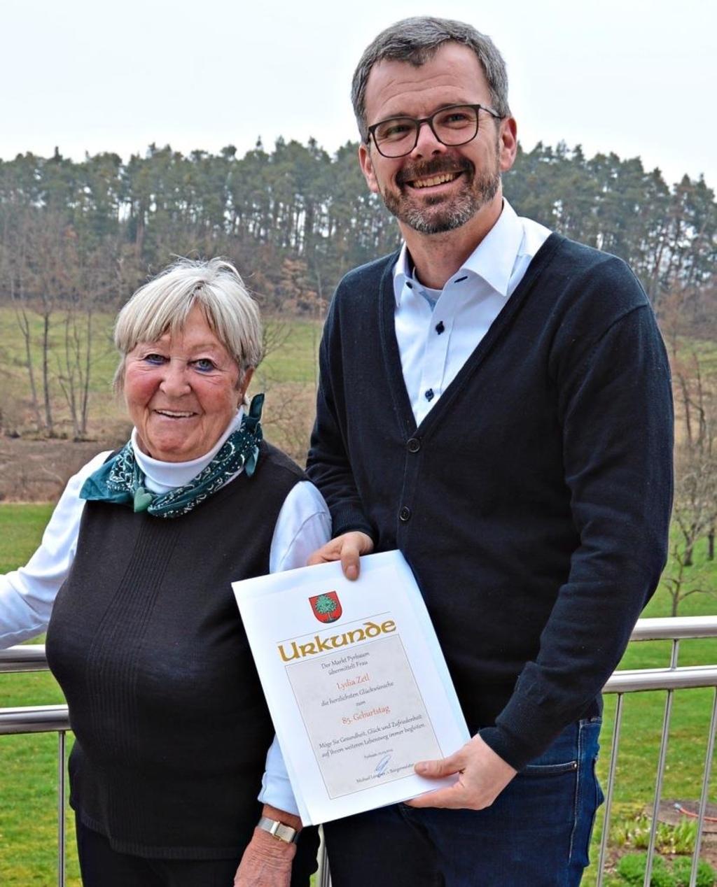 Lydia Zetl steht mitten im Leben