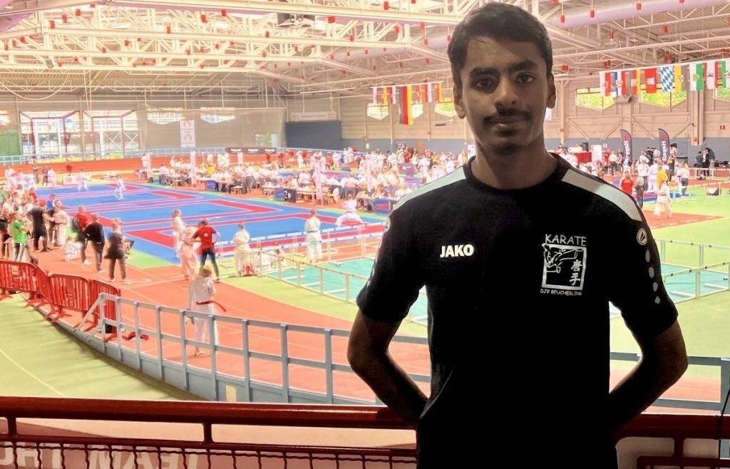 Deutsche Karate-Meisterschaft in Erfurt: Premiere für Ameya Joshi aus Beucherling