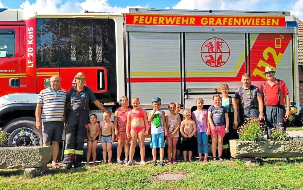 Erkenntnis beim Ferienprogramm: Die Feuerwehr macht Spaß