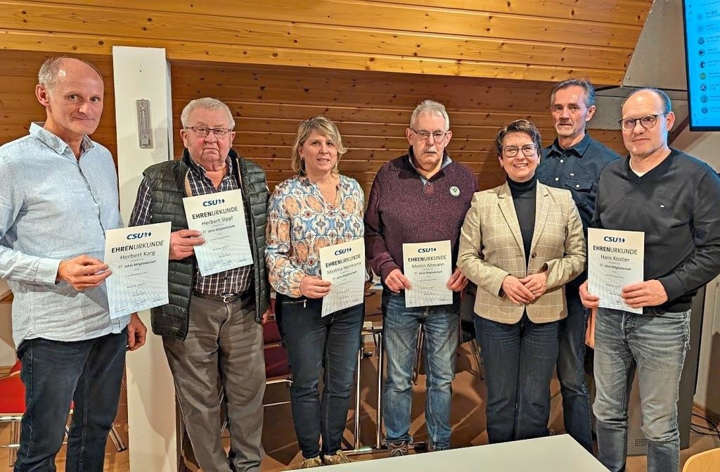 Sie halten der CSU die Treue
