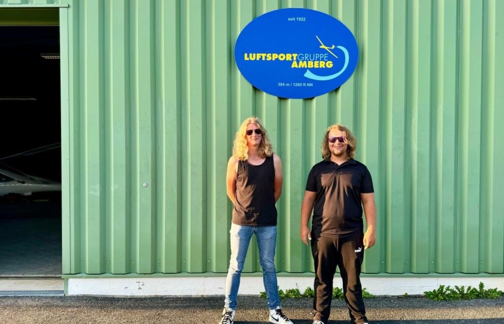 Achtungserfolge für die Amberger Piloten David Neumann und Linus Jekal