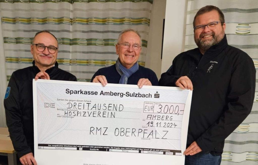 Reservistenmusikzug Oberpfalz unterstützt den Amberger Hospizverein
