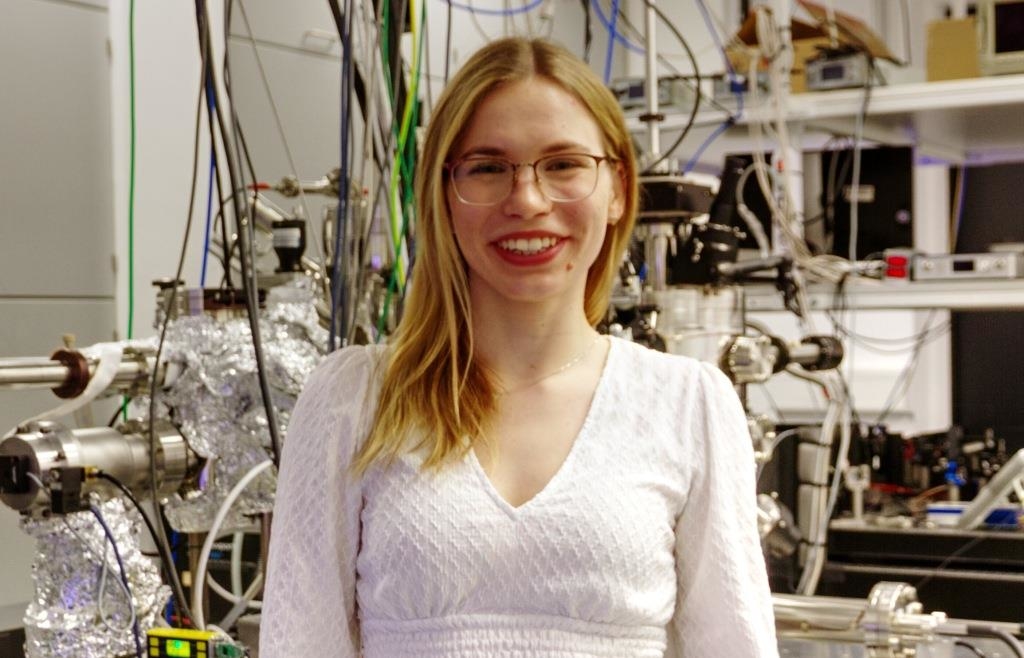 Physik-Studentin Svenja Nerreter besticht international mit Forschung zu neuartigen ...