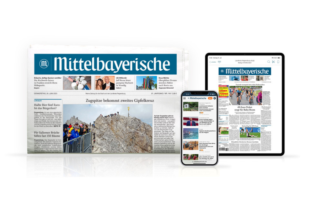 Mit Ihrer Heimatzeitung starten Sie immer bestens informiert in den Tag ...