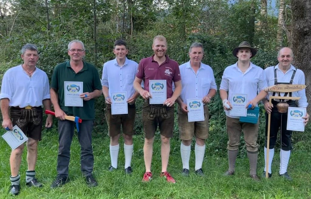 Erfolgreiche Fingerhakler: Ferdinand und Franz Seitz aus Buchberg ...