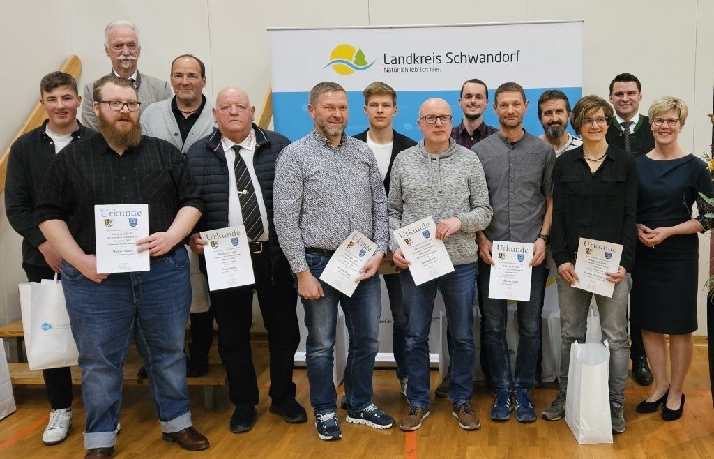 Erfolgreiche Sportler sind auch Botschafter für den Landkreis Schwandorf