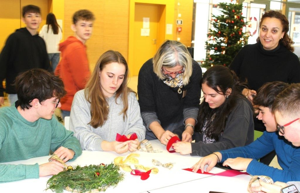 Schule und Schüler im Austausch