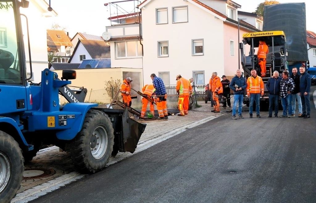 Ab sofort ist Durchfahrt in Steinsberg wieder frei