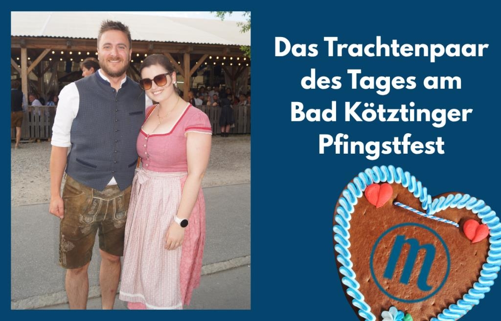 Neunter Tag des Bad Kötztinger Pfingstfests – Alicia und Thomas sind ...