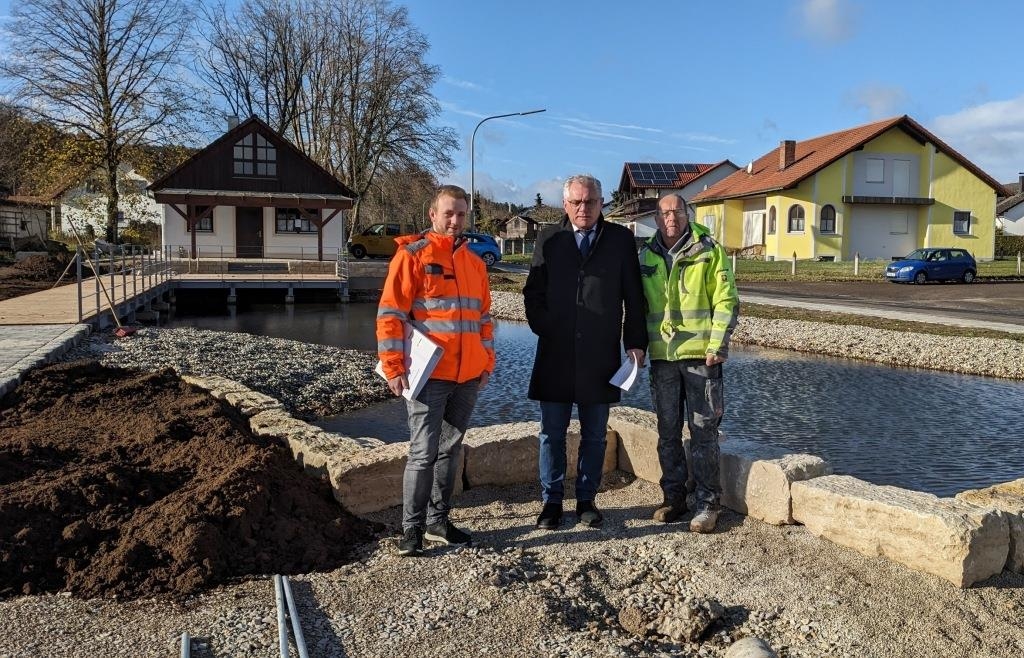 Arbeiten am Löschweiher zu Ende: Jetzt sind Jugendraum und ...
