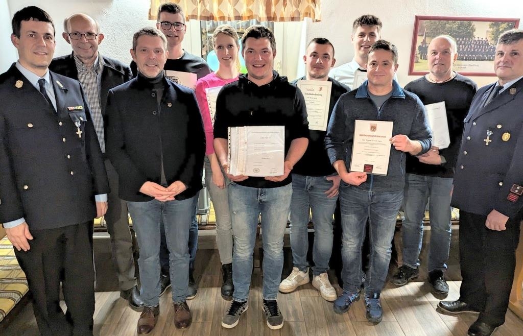 Die Haselbacher Feuerwehr freut sich auf ein neues Einsatzfahrzeug