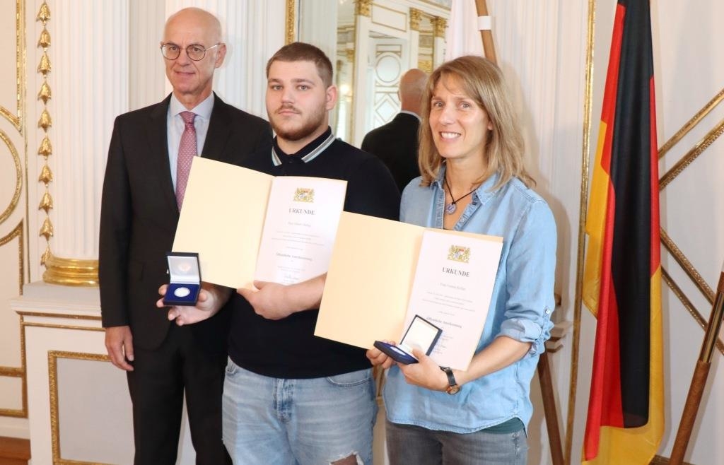 Albert Mehaj und Verena Koller aus Zell retteten einen kleinen Buben ...