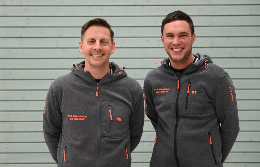 Zwei Chefs für drei Halbzeiten: Ralf Huber und Dominik Treitinger ...