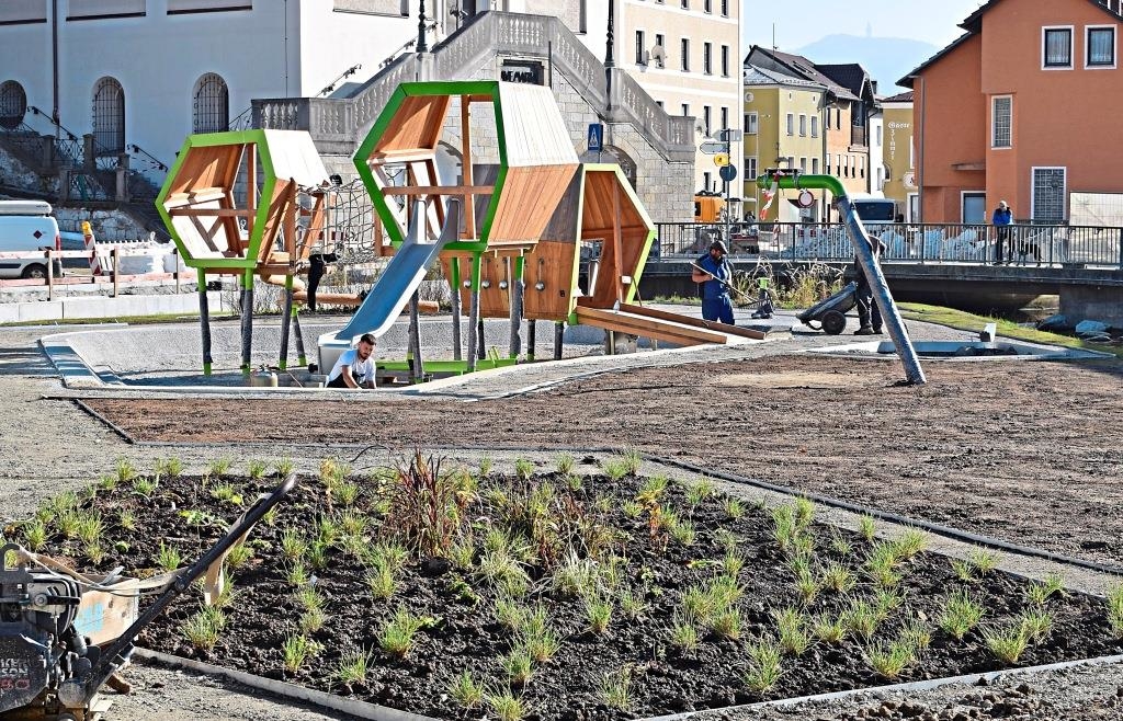 Landesgartenschau in Furth im Wald: Veränderungen werden mehr und mehr sichtbar
