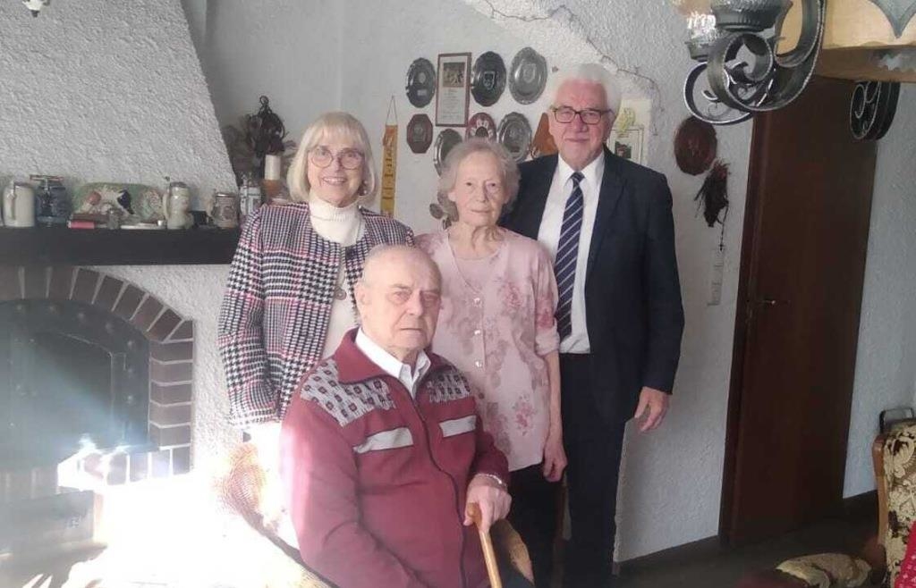 Joseph und Elisabeth Geck aus Burglengenfeld sind seit 70 Jahren ein ...