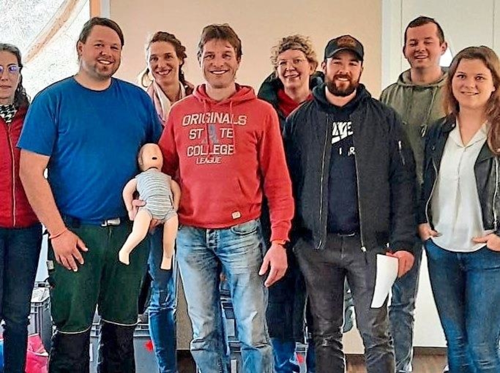 Erste-Hilfe-Kurs des ASV Mais für mehr Sicherheit